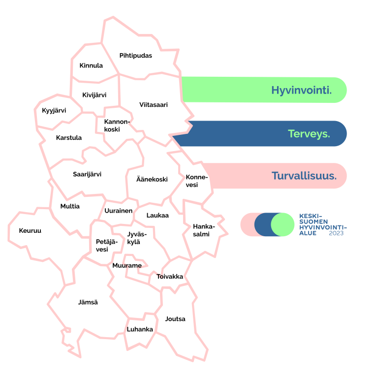 Keski-Suomen hyvinvointialue aloittaa toimintansa 1.1.2023 | Kyyjärvi Keski-Suomen hyvinvointialue aloittaa toimintansa 1.1.2023 | Kyyjärvi
